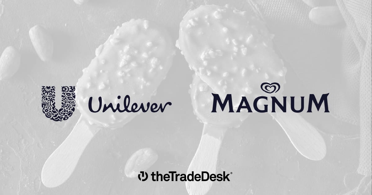 Unilever tastes success with ice cream campaign | The Trade Desk
