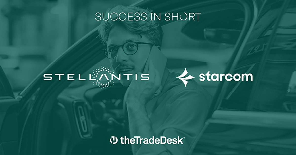 Stellantis’ SUV launch reduces conversion time by 63% | The Trade Desk